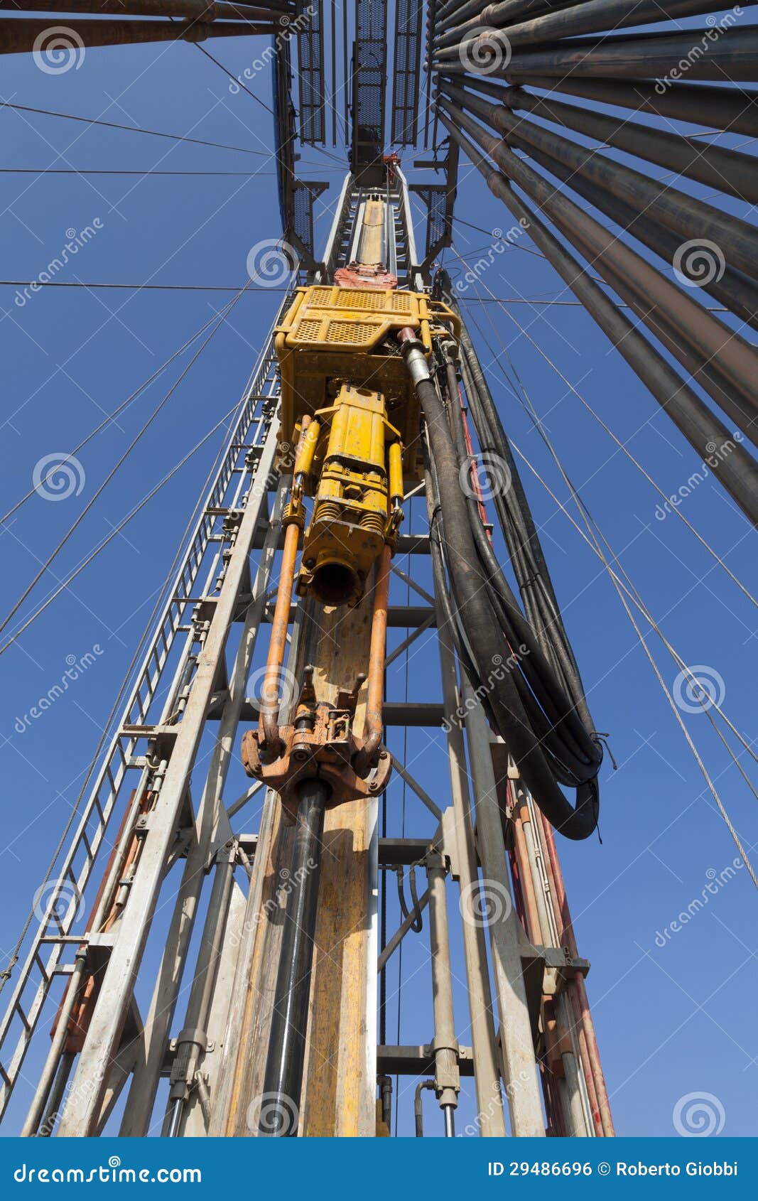 Rig station stock photo. Image of blue, production, gasoline - 29486696