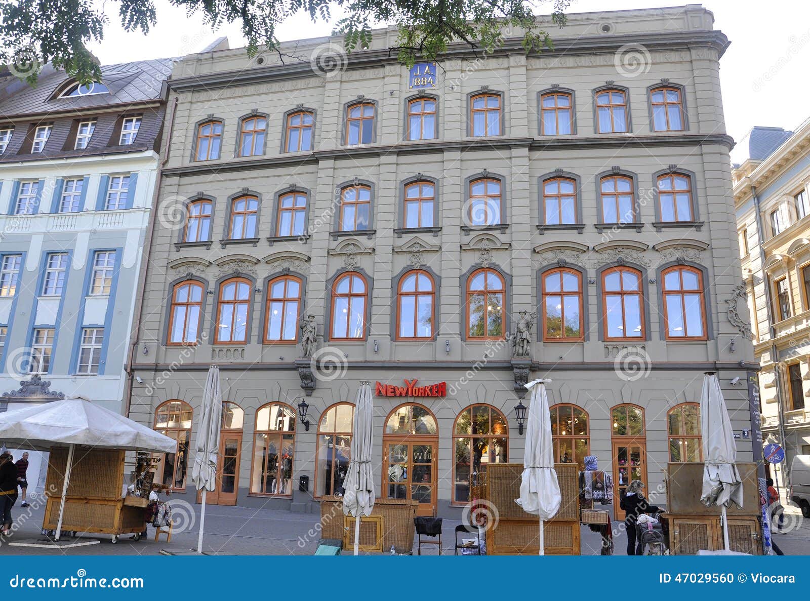 Riga August 22 2014-Historic Buildings from Riga in Latvia Editorial ...