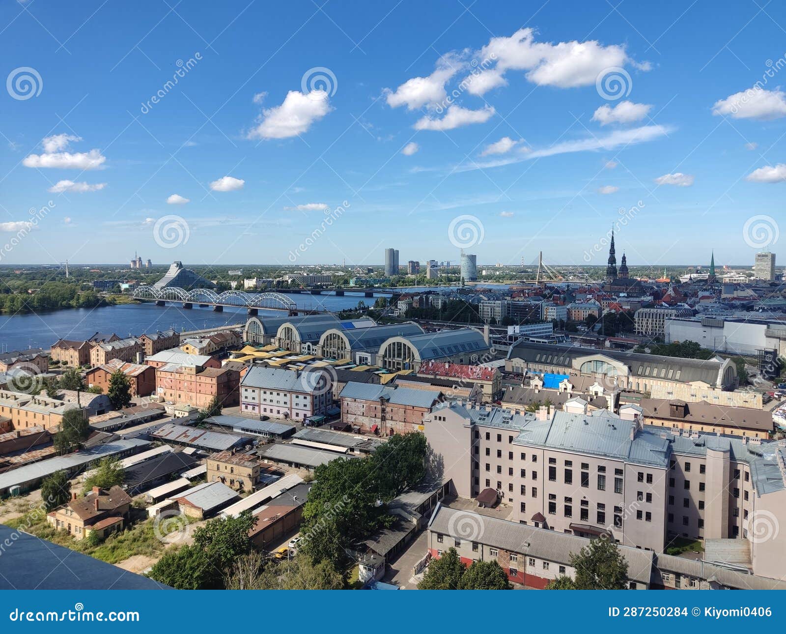 Riga with bird eyes stock photo. Image of bird, panorama - 287250284