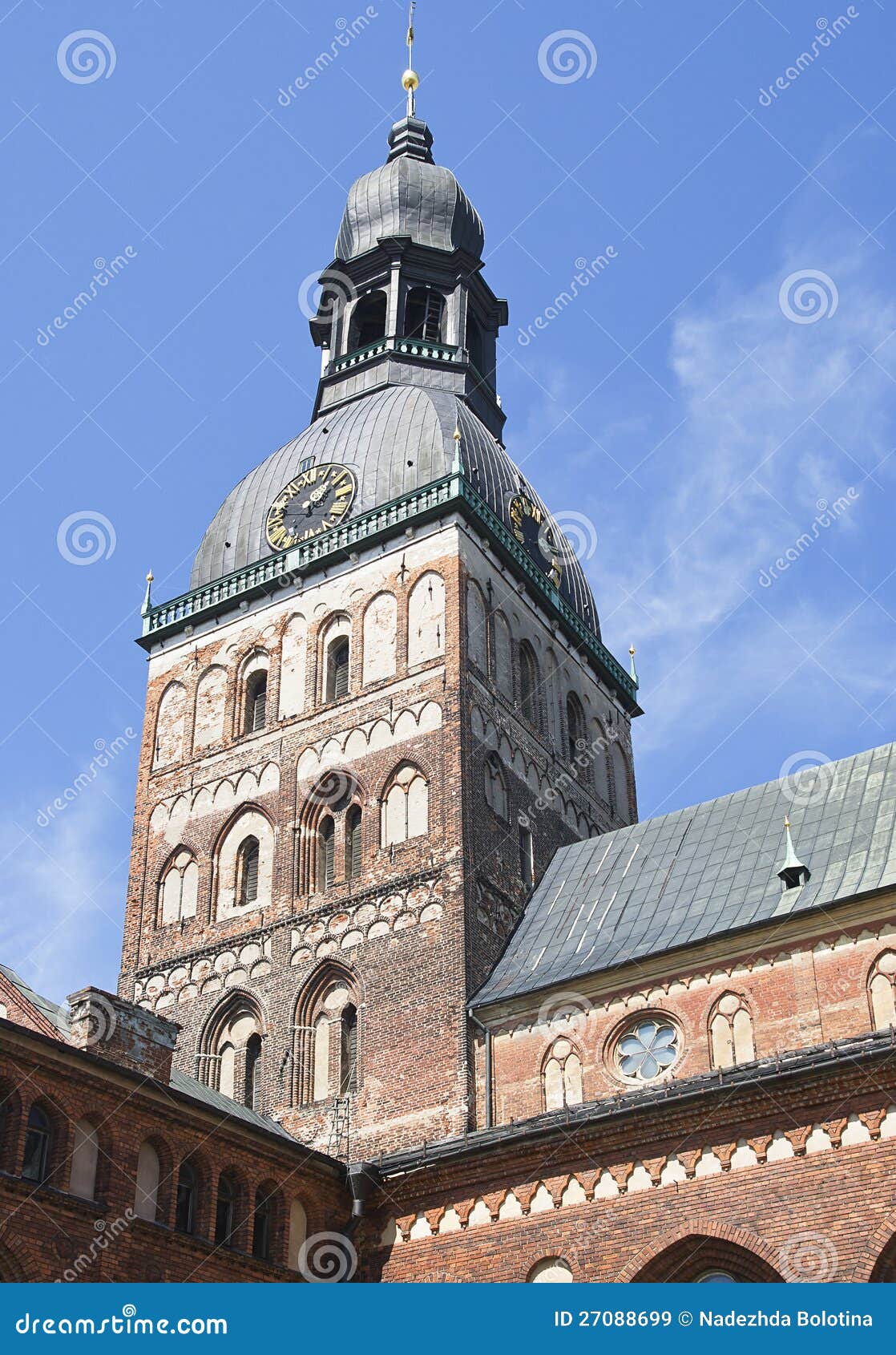 Riga cathedral stock image. Image of latvia, cathedral - 27088699