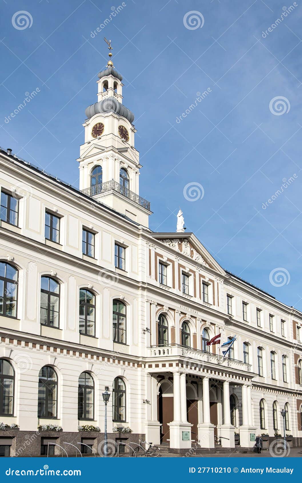 Riga City Hall 01 stock photo. Image of building, baltic - 27710210