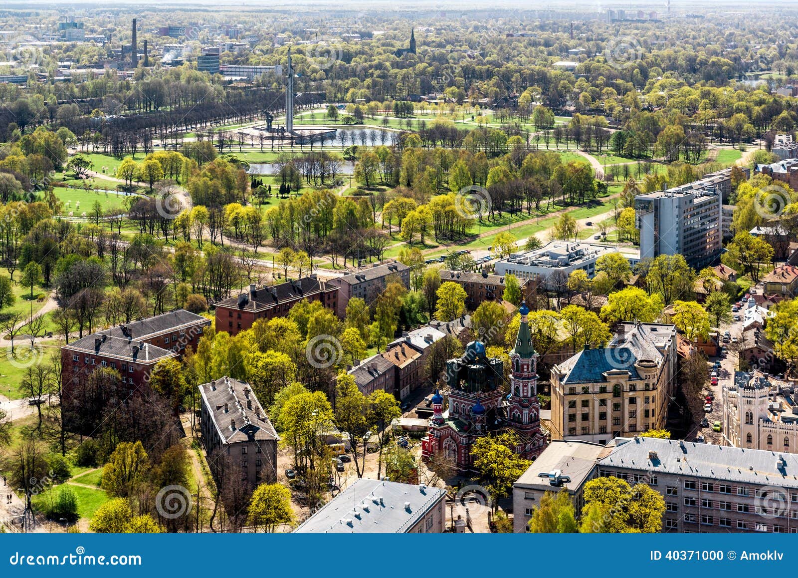 Riga cityscape. Latvia stock photo. Image of estate, exterior - 40371000