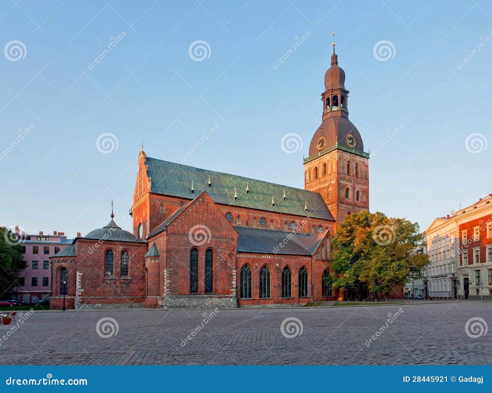 Riga Dome Cathedral stock image. Image of daylight, cathedral - 28445921