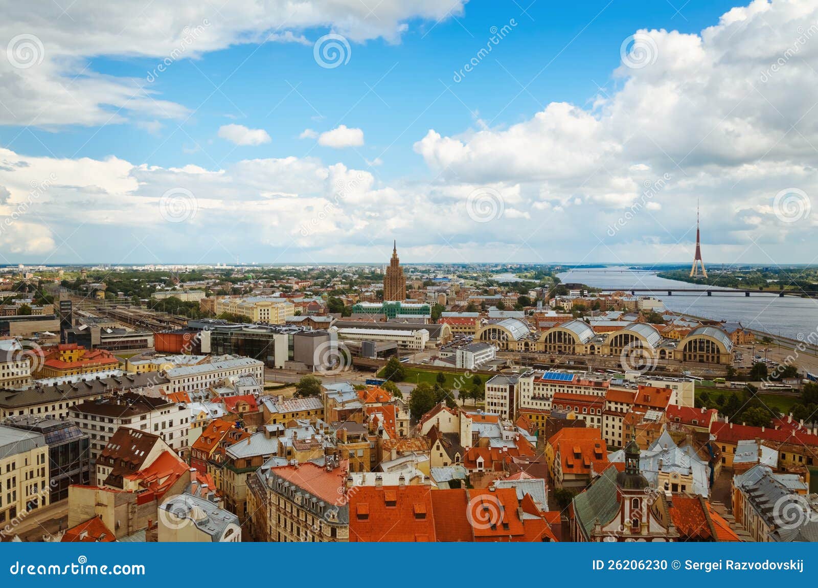 Riga, Latvia stock photo. Image of capital, historical - 26206230