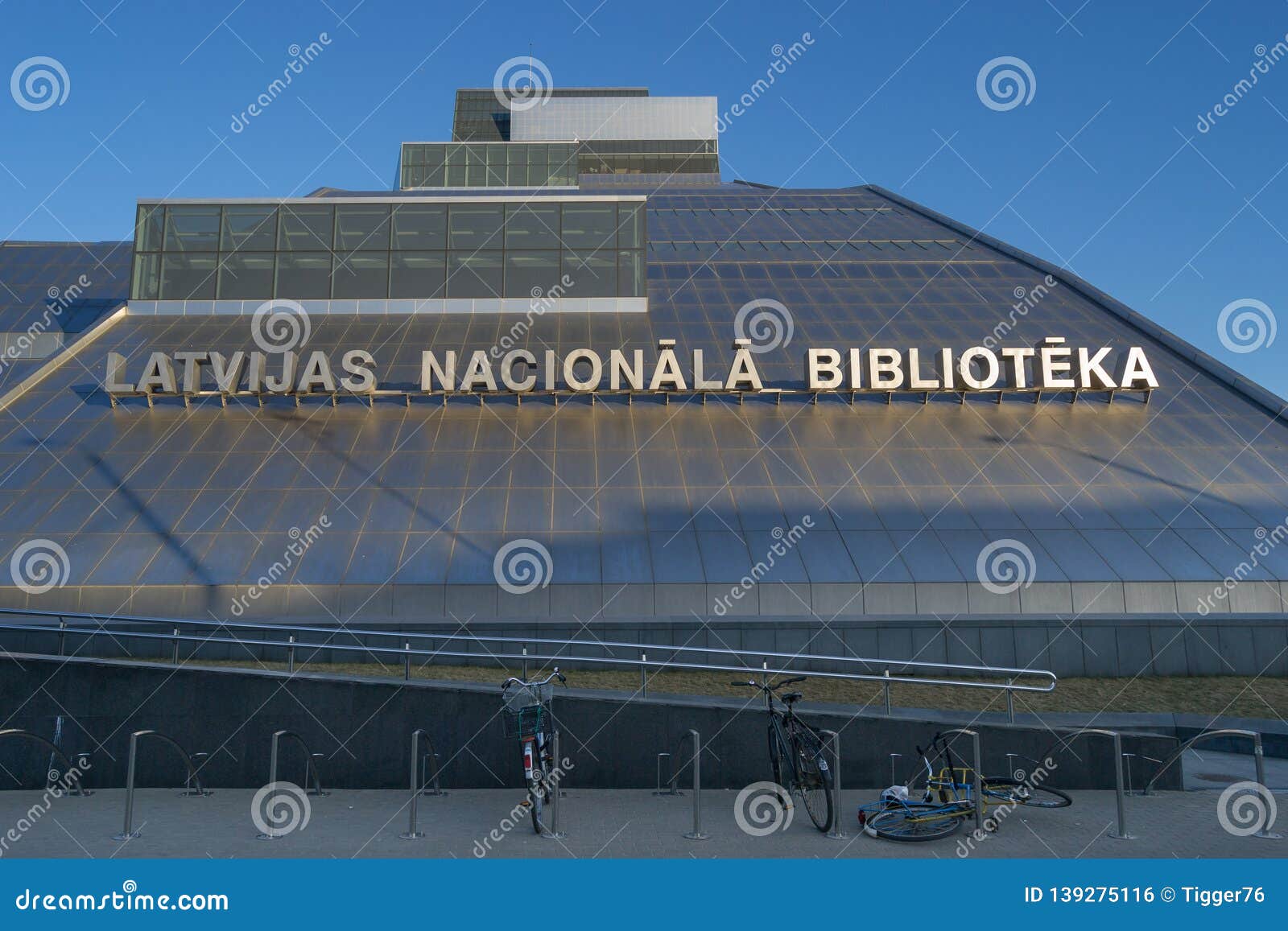 National Library of Latvia in Riga Editorial Photo - Image of latvian ...