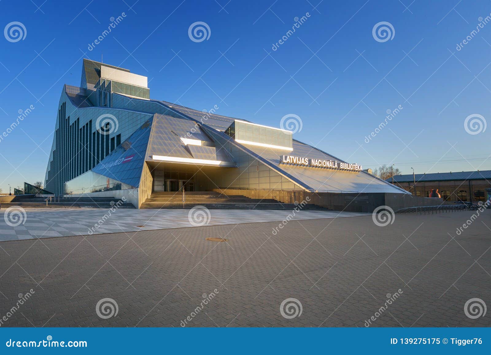 National Library of Latvia in Riga Editorial Image - Image of culture ...