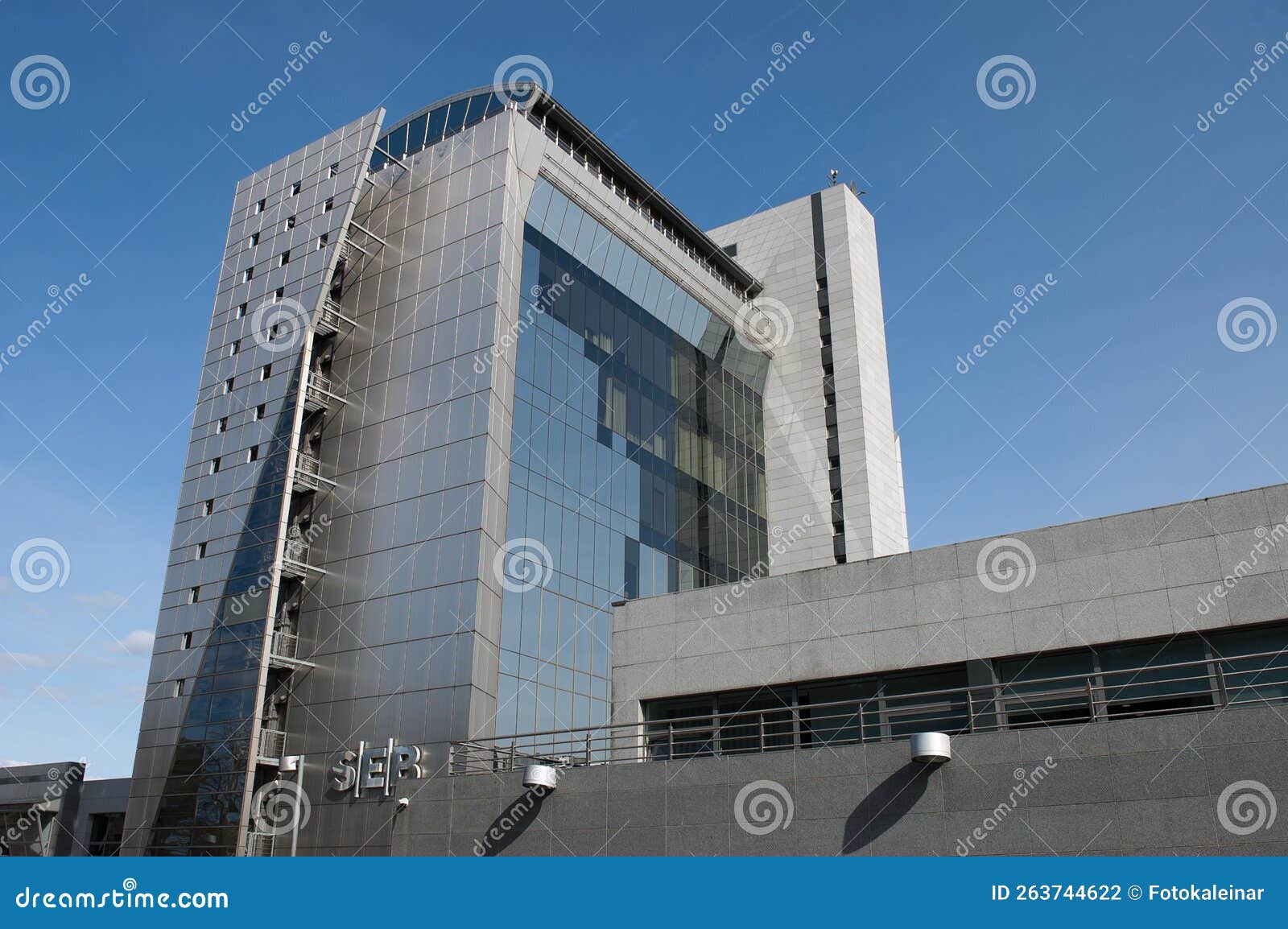 RIGA, LATVIA- April 1, 2022 : Seb Bank Office in Riga Editorial ...