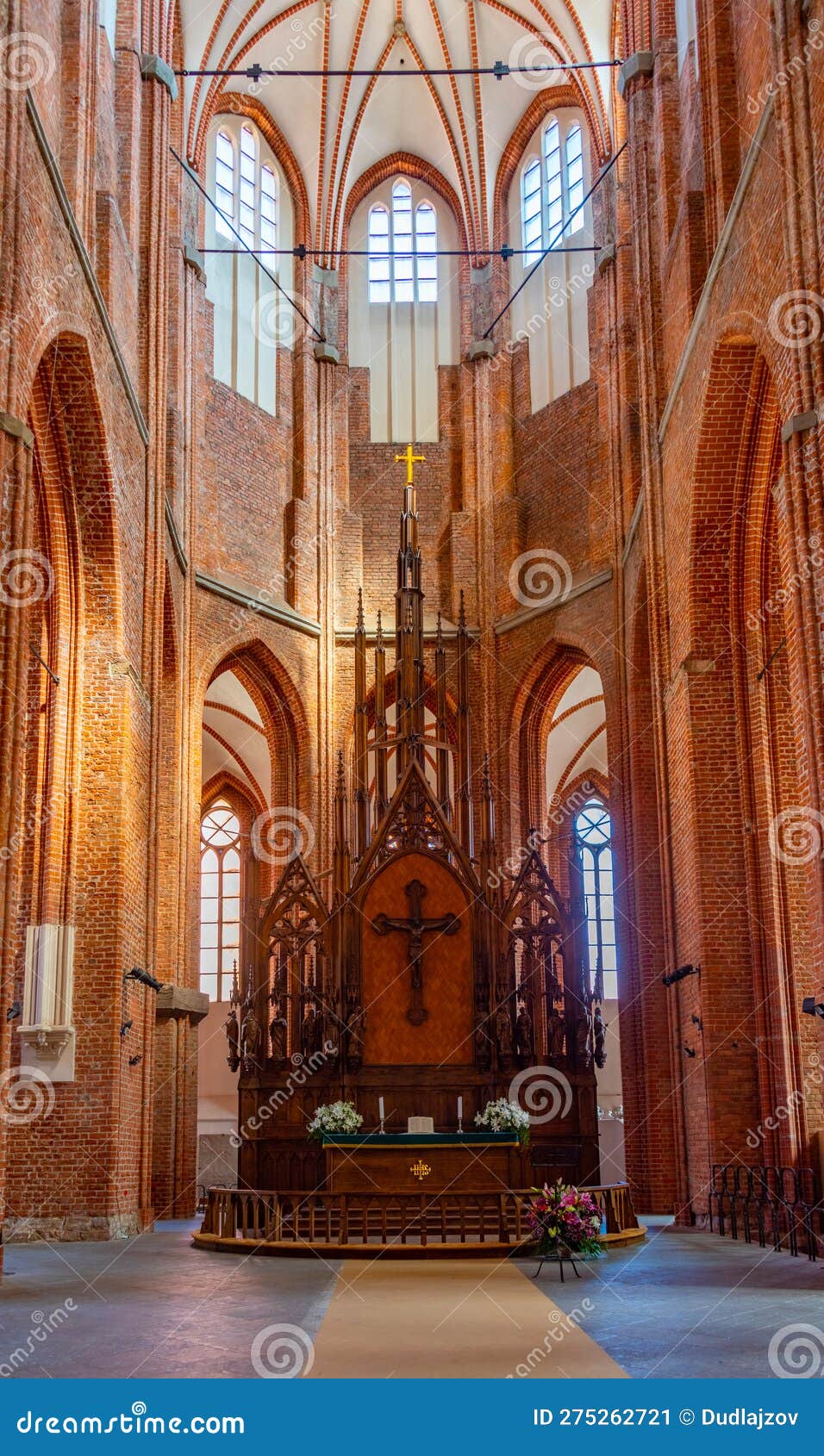 Riga, Latvia, June 24, 2022: Interior of Saint Peter Basilica in ...