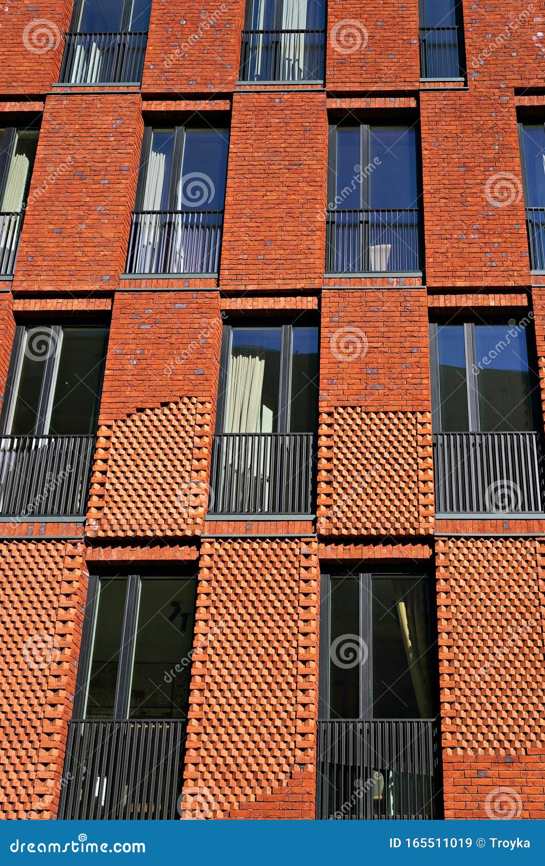 Riga, Latvia - March 28, 2018: Facade of Modern Building Editorial ...