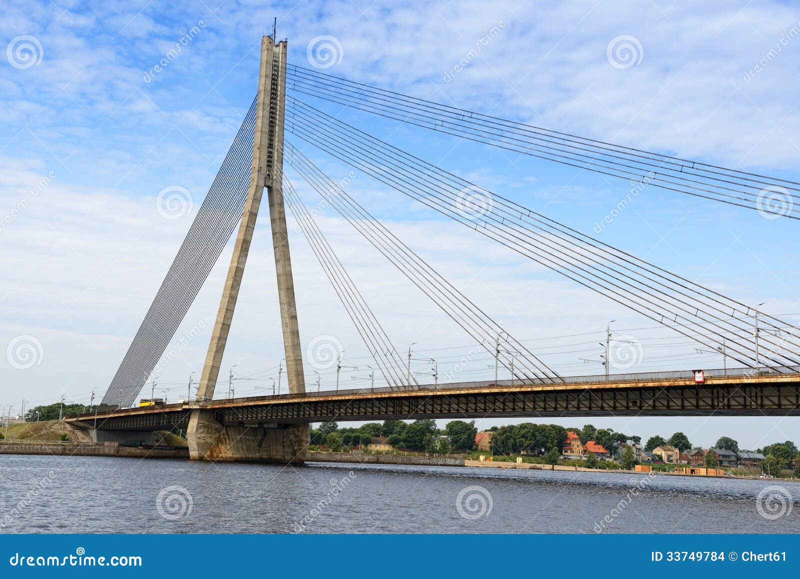 Riga, Latvia stock photo. Image of steel, highway, modern - 33749784
