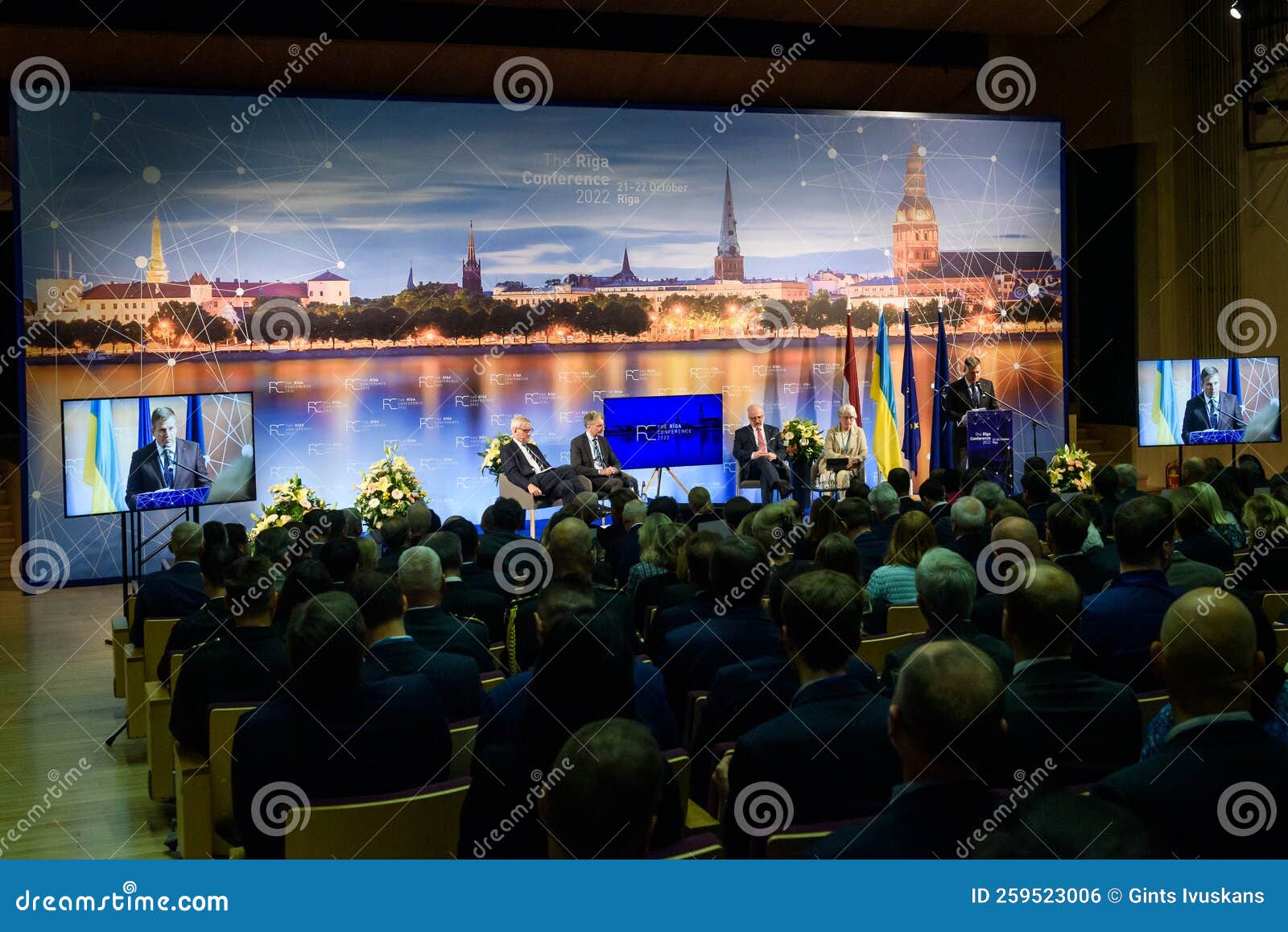 Riga Conference 2022 editorial photo. Image of reportage - 259523006