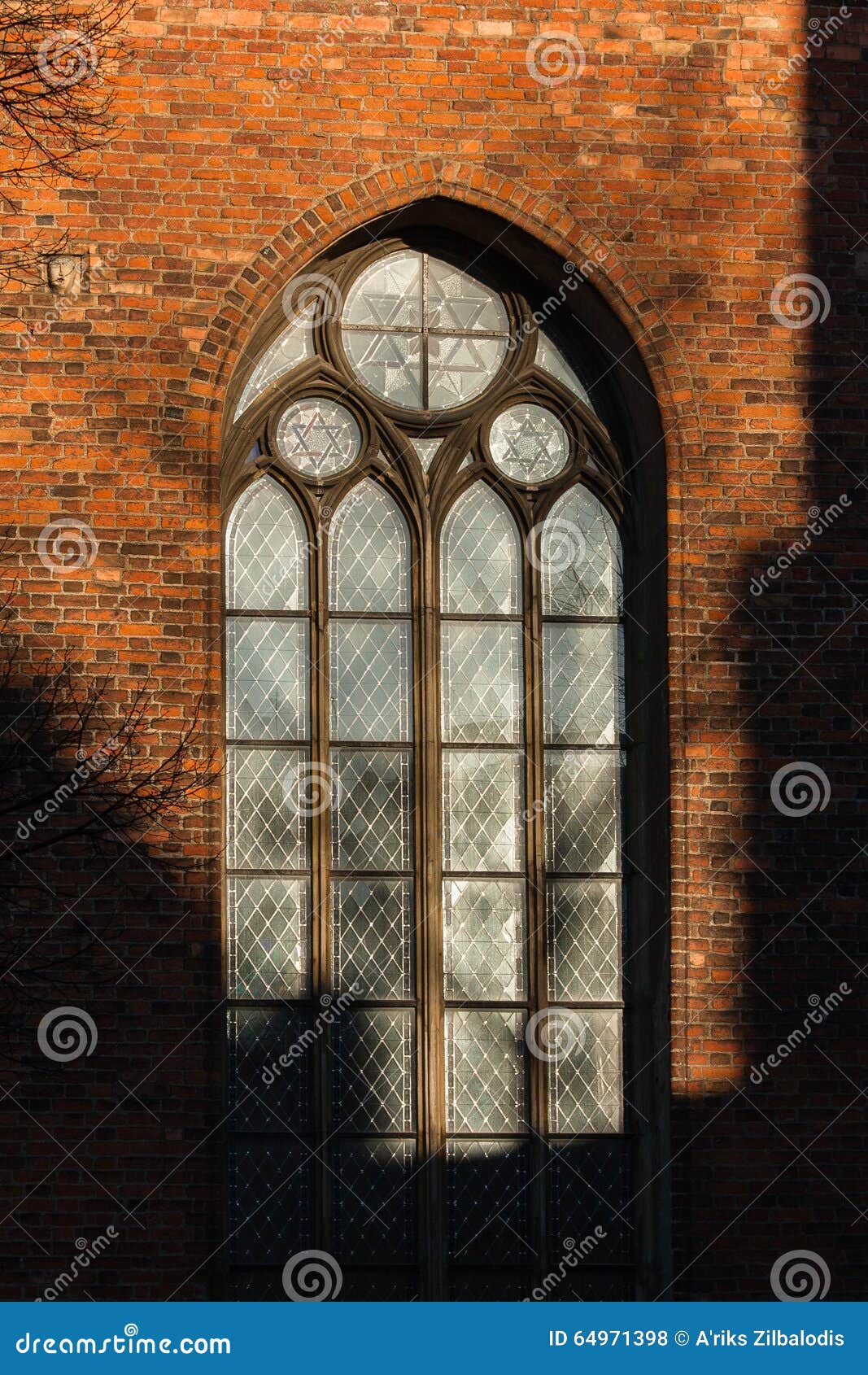Riga Old City Reflections in Windows Stock Photo - Image of history ...