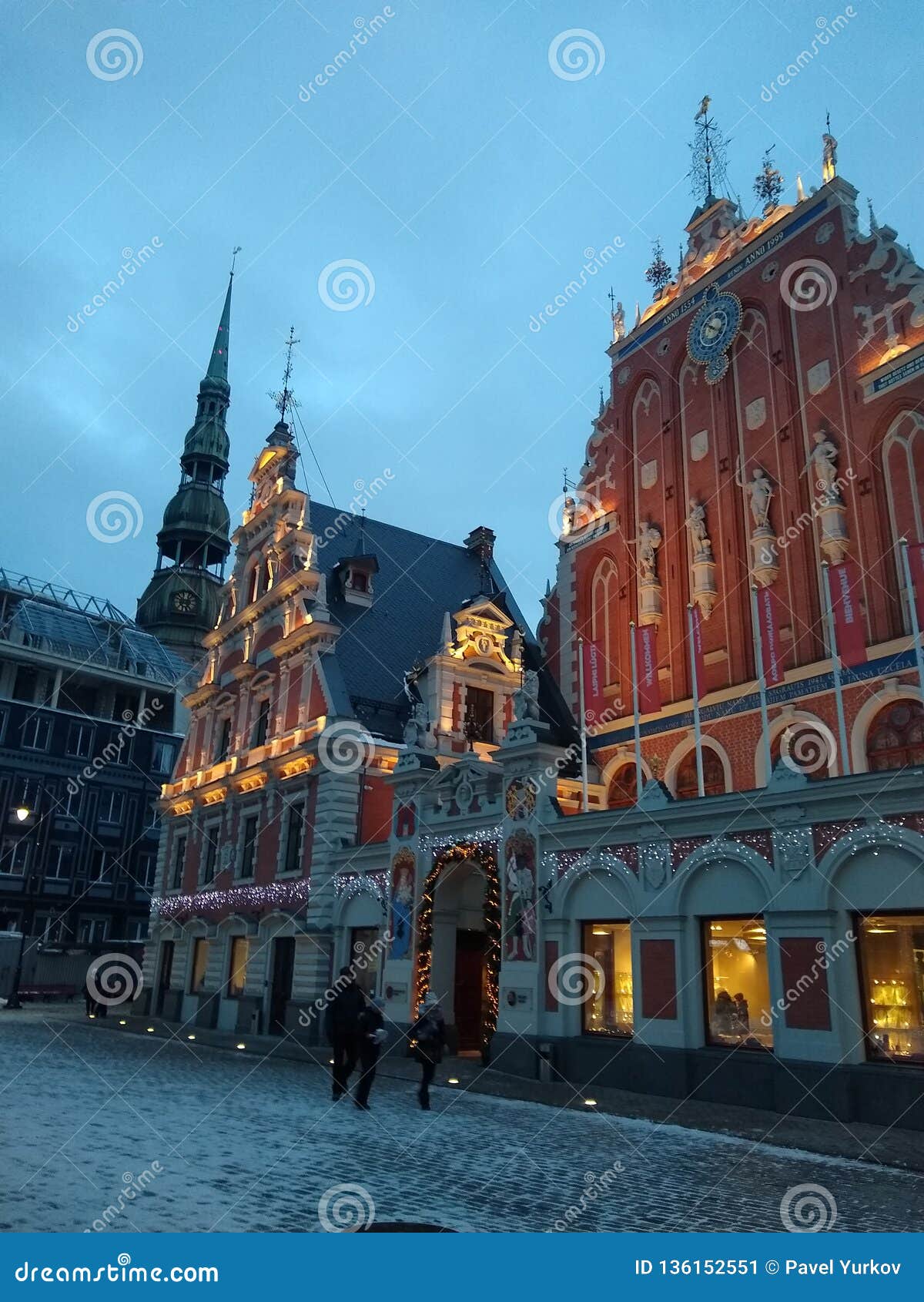 Riga. Old town editorial photo. Image of city, building - 136152551