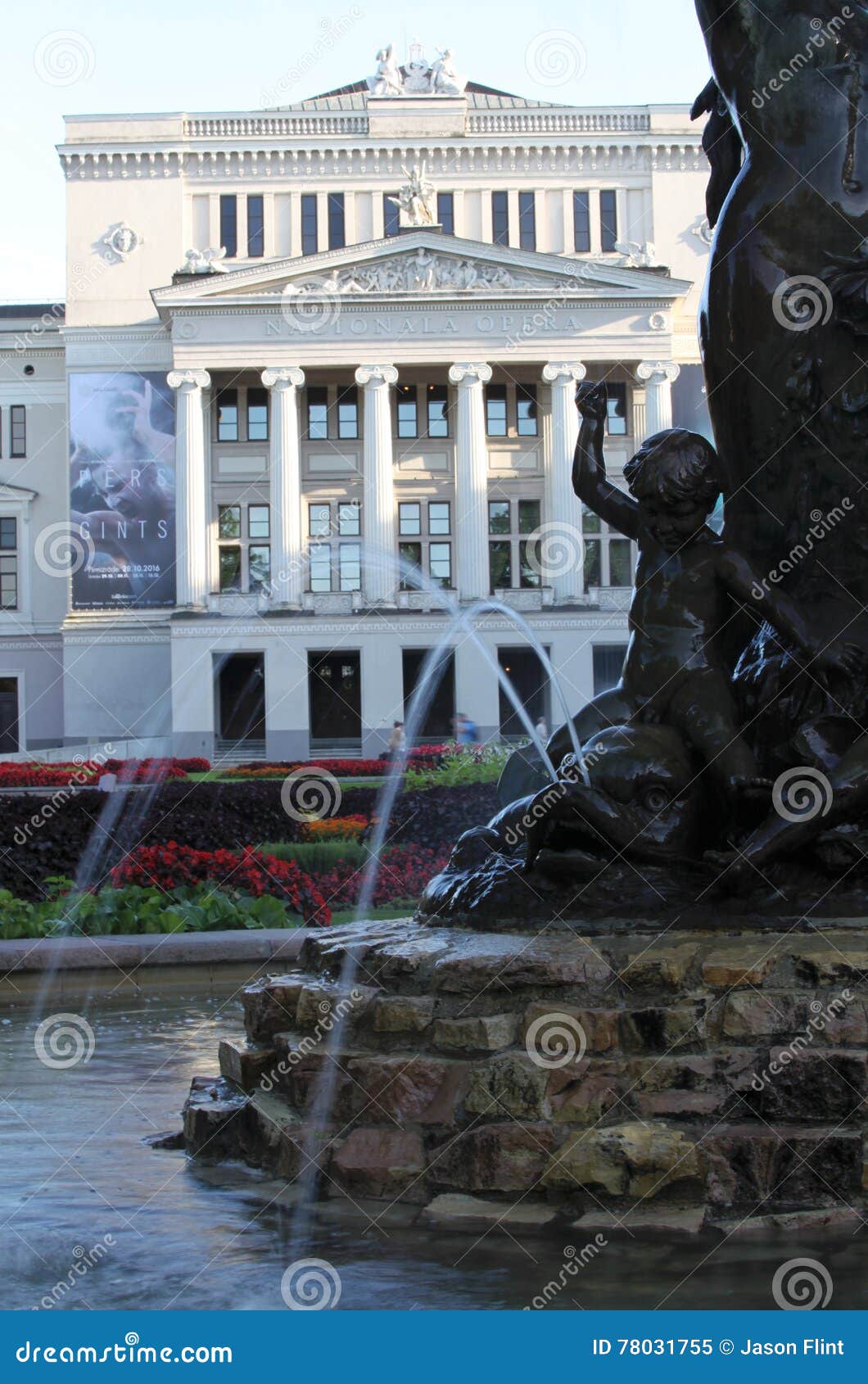 Riga Opera House editorial image. Image of decorative - 78031755