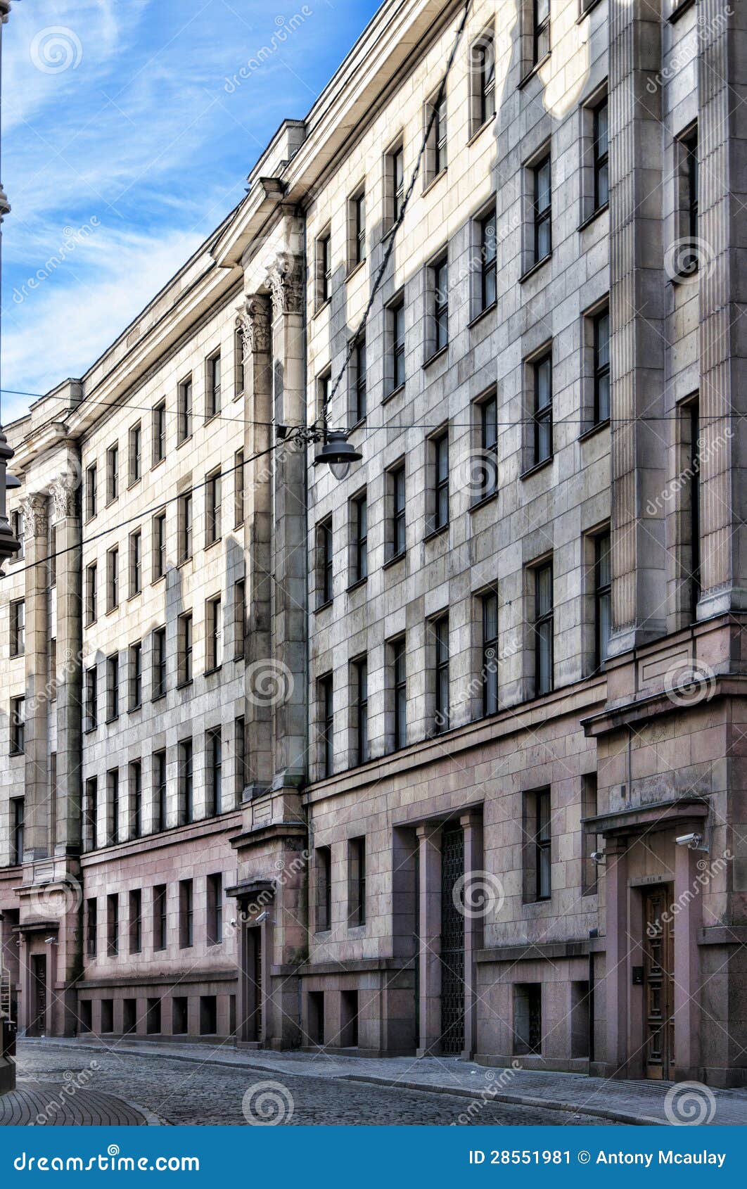 Riga Soviet Architecture 02 Stock Image - Image of extensive, flat ...