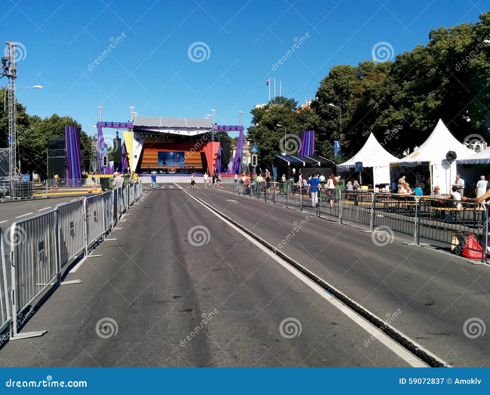 Riga-Stadt-Festival redaktionelles stockfotografie. Bild von mitte ...
