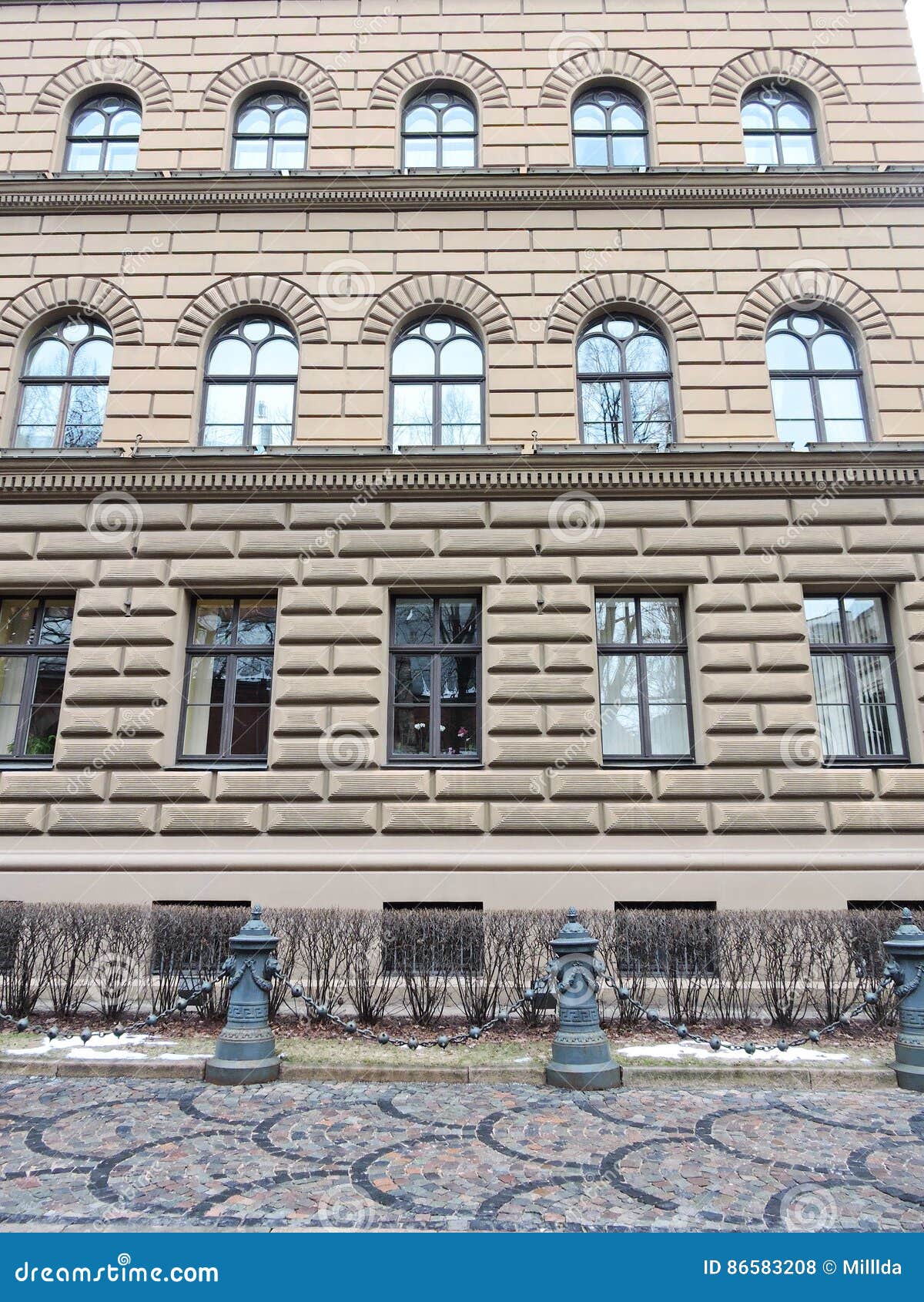 Riga Town Ond Building , Latvia Stock Photo - Image of place, capital ...