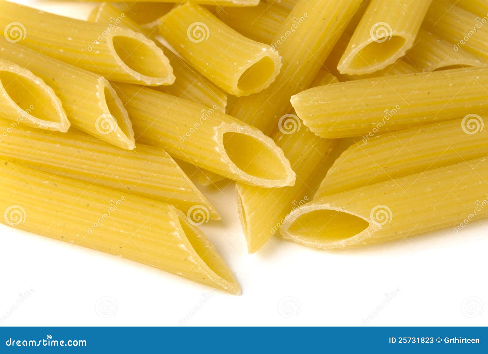 Rigati Pasta stock image. Image of pile, close, macaroni - 25731823
