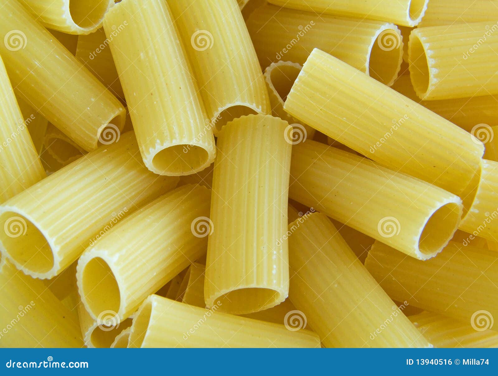 Rigatoni. Italian Pasta. stock photo. Image of preparation - 13940516