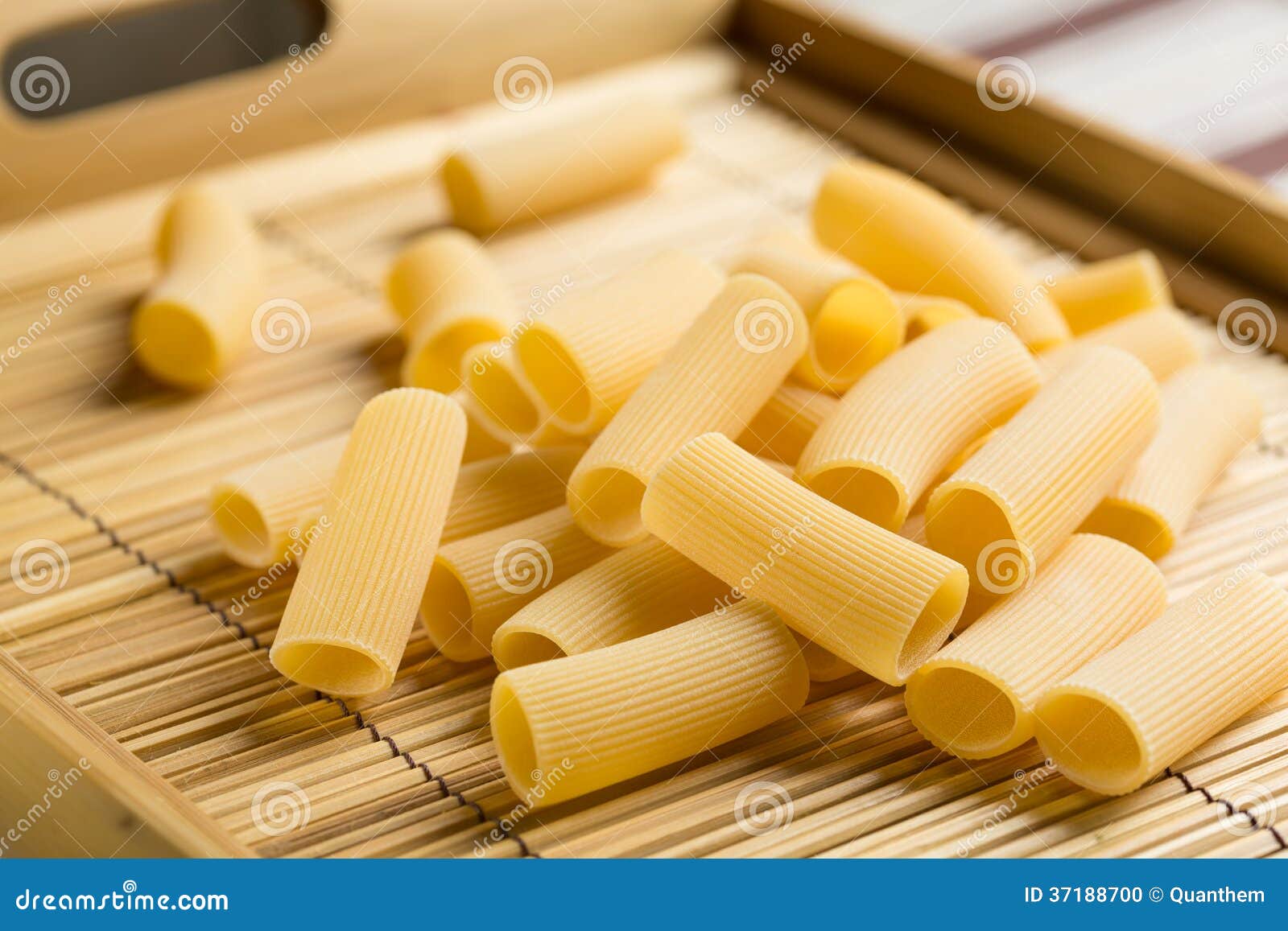 Rigatoni stock photo. Image of culinary, ingredient, desk - 37188700