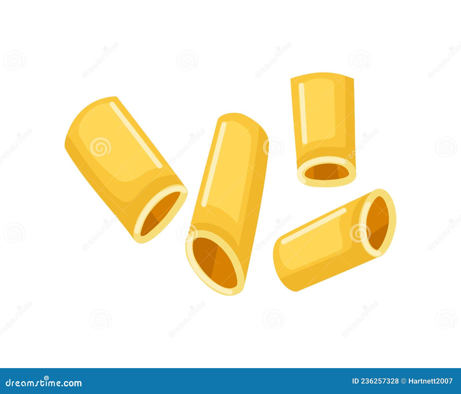 Macaroni Vector Illustration Repeating Pattern | CartoonDealer.com ...