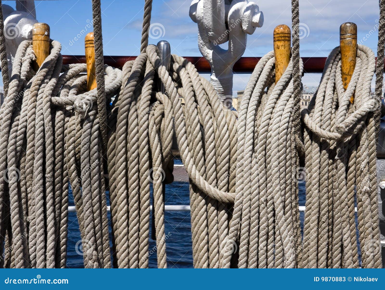 Rigging stock image. Image of fishing, equipment, training - 9870883