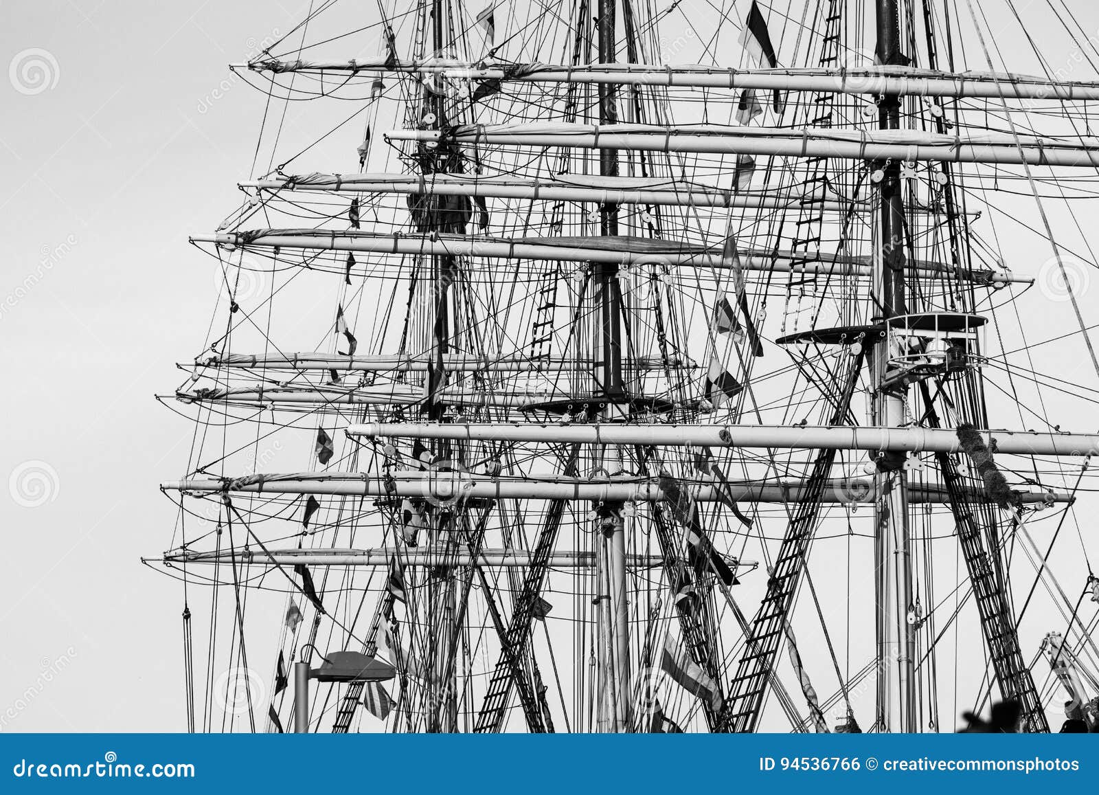 Rigging Sailboat Masts Picture. Image: 94536766