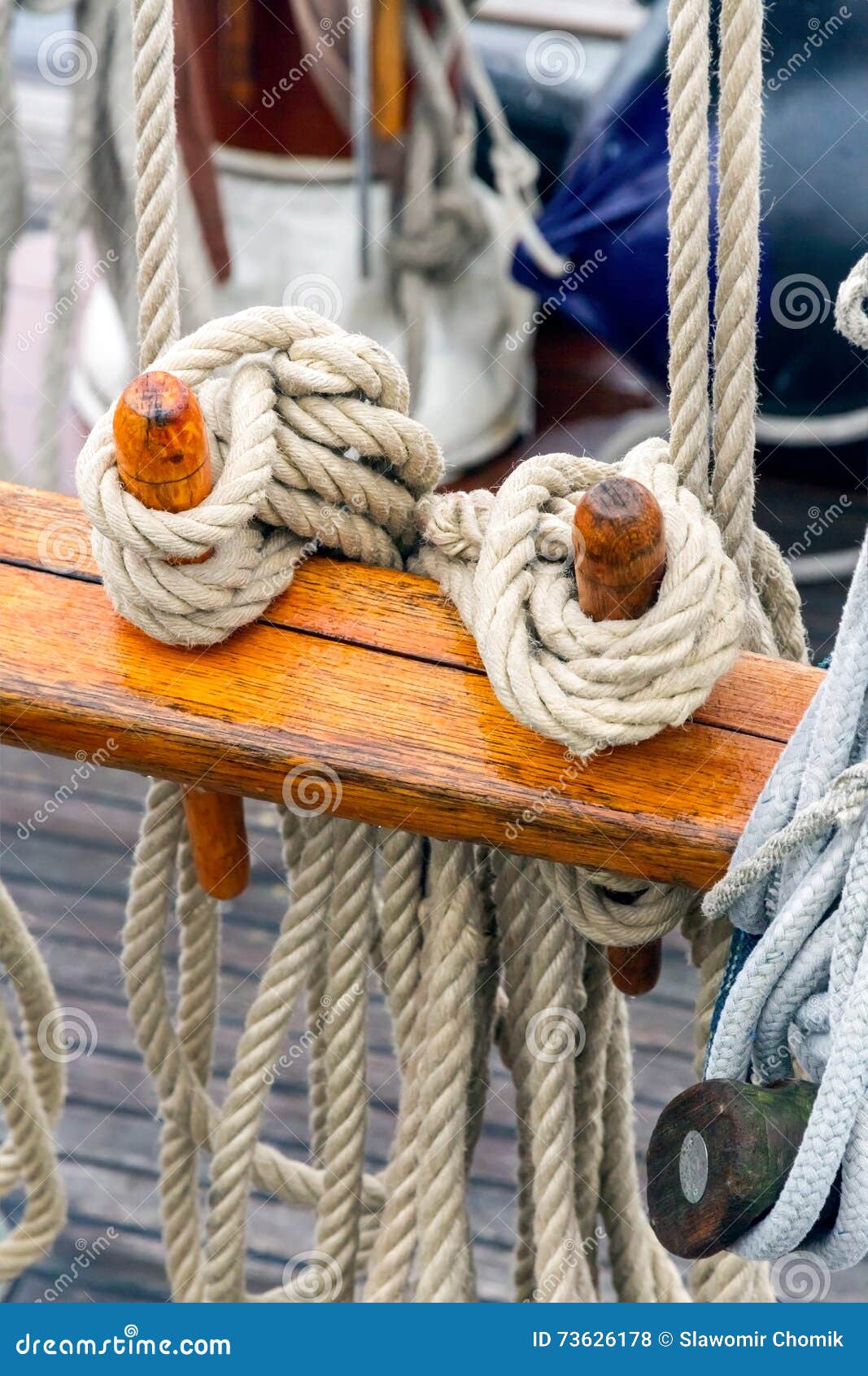 Rigging Of A Sailing Ship Royalty-Free Stock Photography ...
