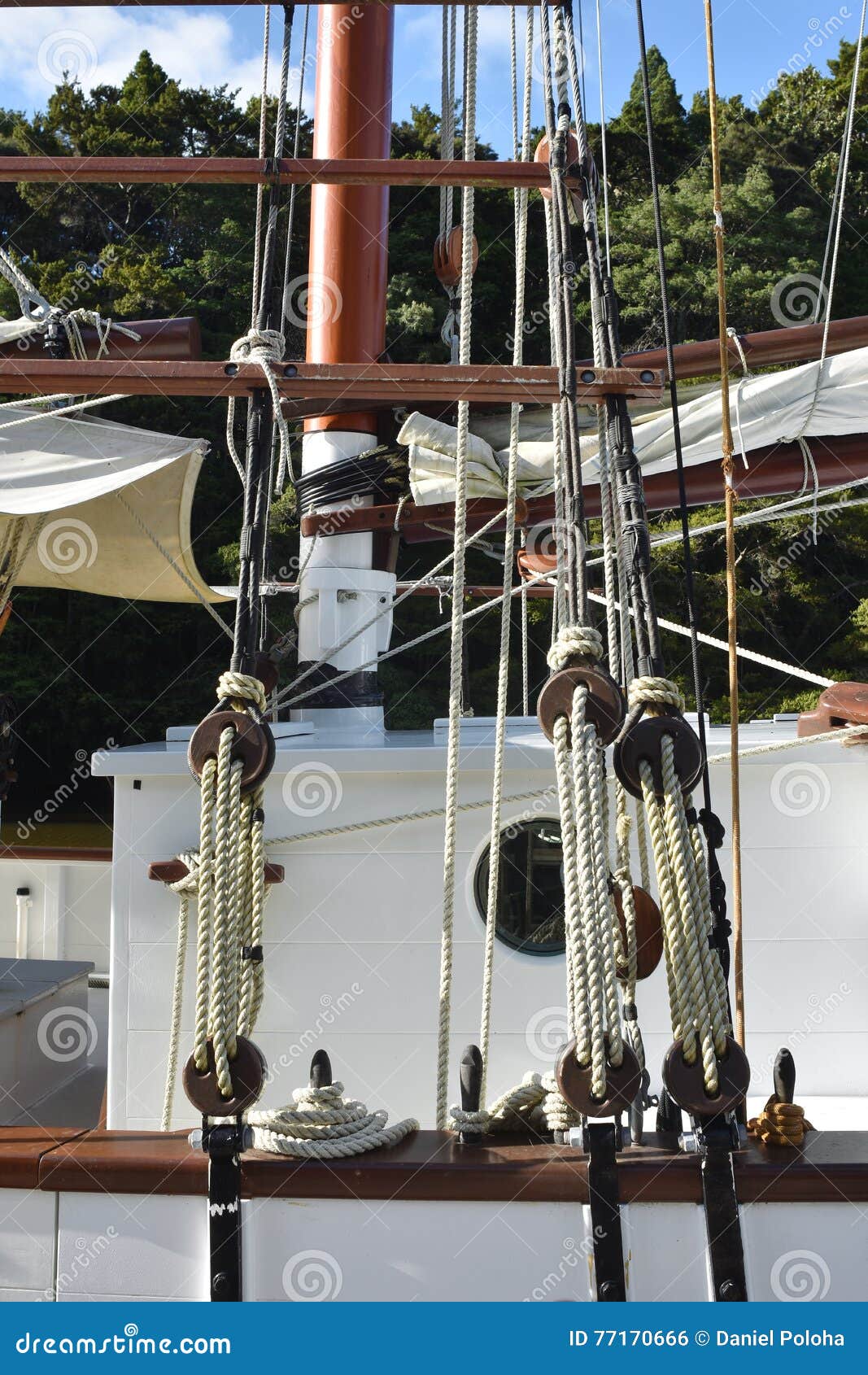 Rigging of sailing ship stock photo. Image of wharf, vintage - 77170666