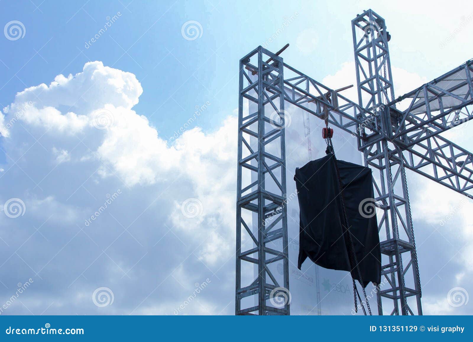 Rigging stock image. Image of stage, event, sound, rigging - 131351129