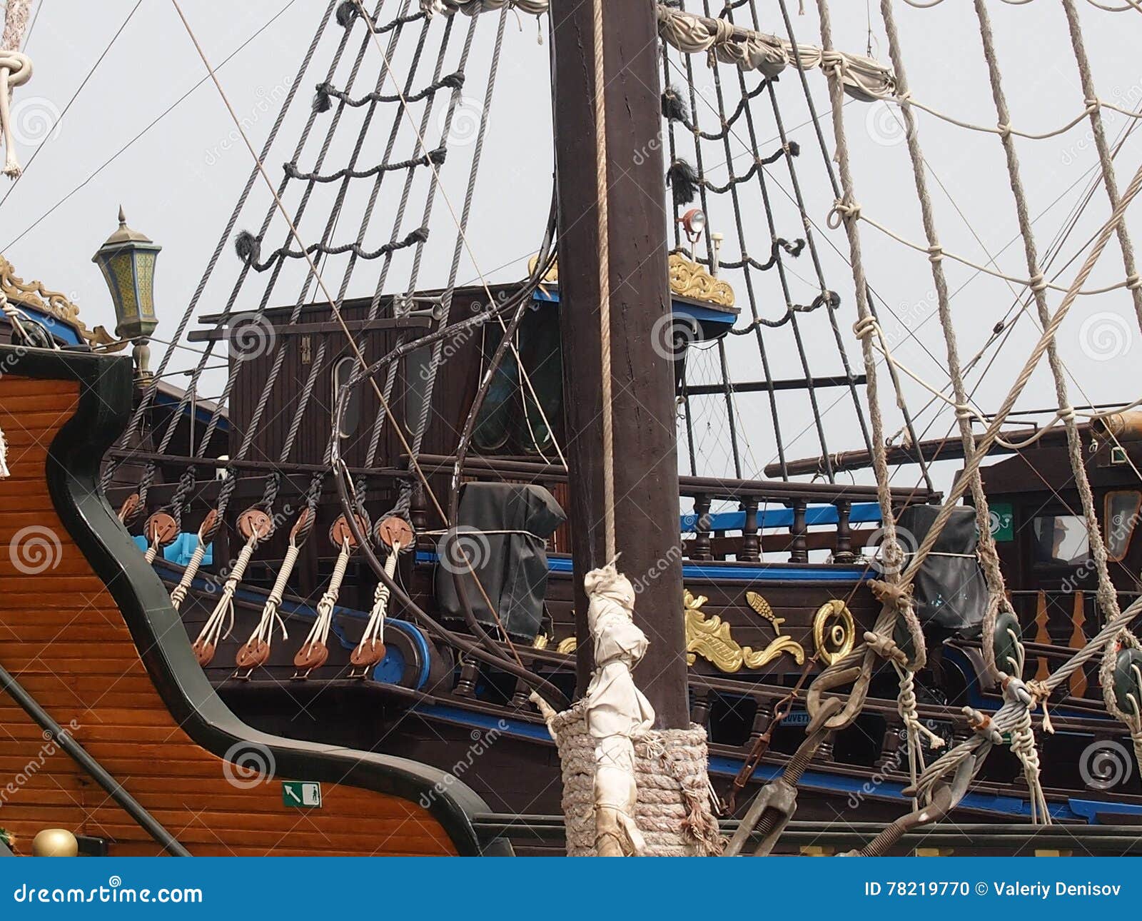 Rigging stock photo. Image of bridge, flagstaff, yachts - 78219770