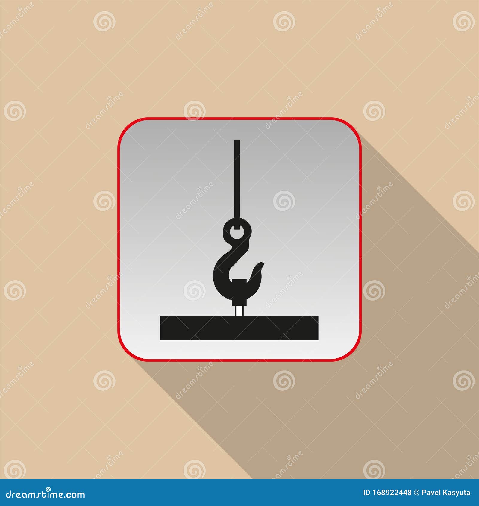 Rigging Work. Symbol. Vector Icon. Stock Illustration - Illustration of ...
