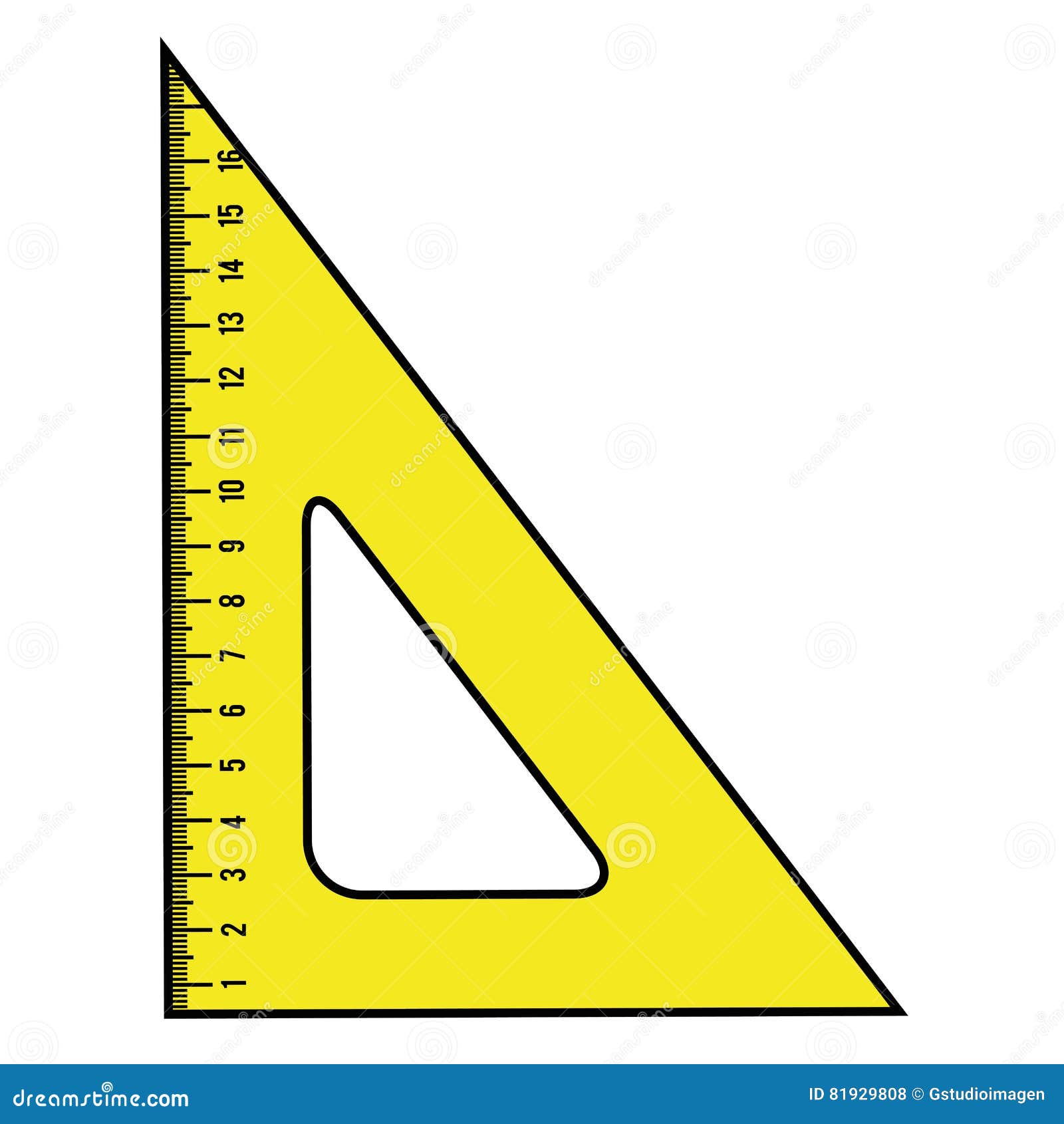 Righello Variopinto Della Scuola, Grafico Di Vettore Illustrazione ...