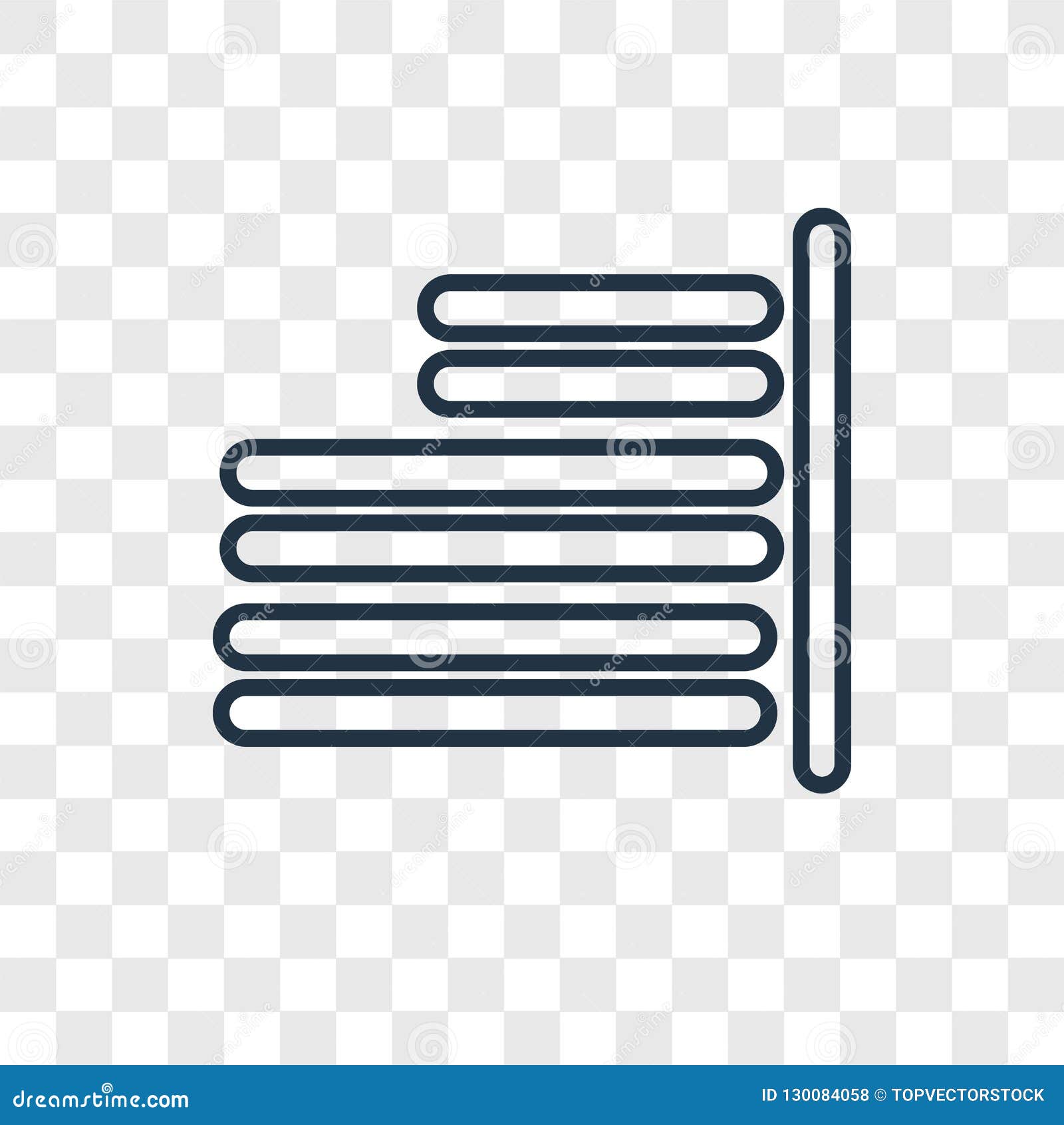 Right Align Icon Vector Isolated On White Background, Logo Concept Of ...