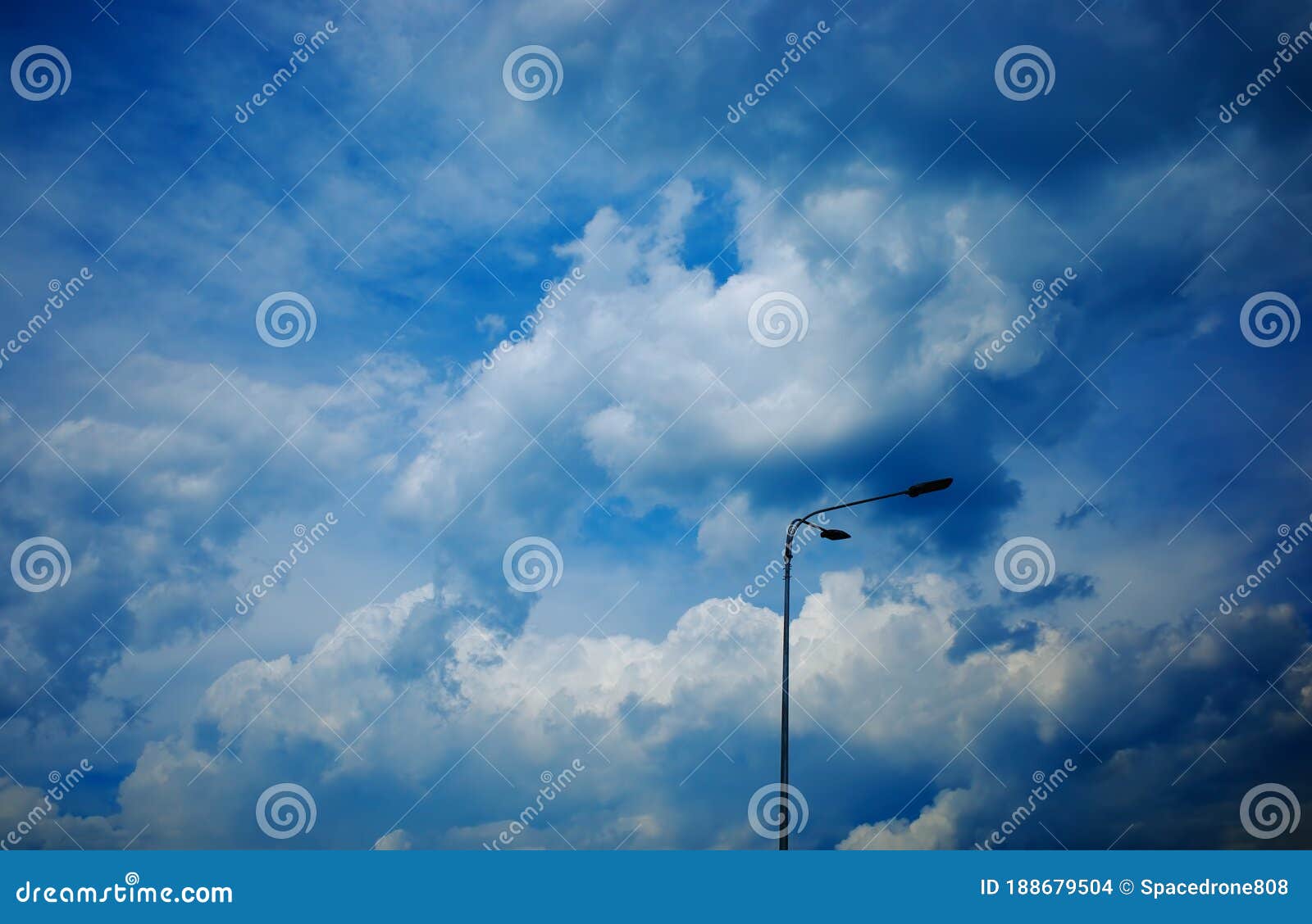 Right Aligned City Street Lamp during Daylight Stock Photo - Image of ...