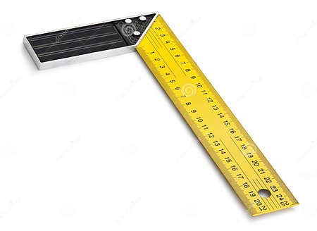 Right Angle Tool stock photo. Image of white, yellow - 23271616