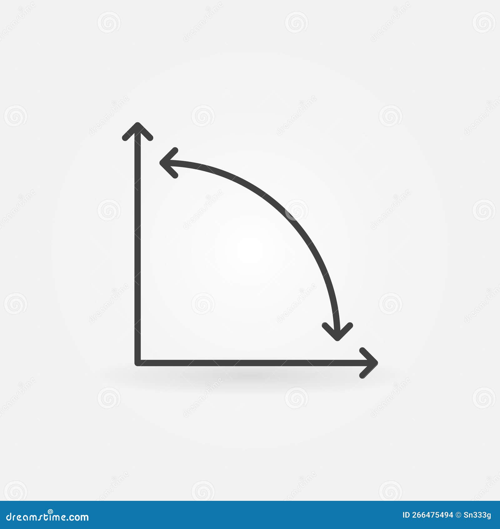 Right Angle Vector Thin Line 90 Degrees Concept Minimal Icon Stock ...