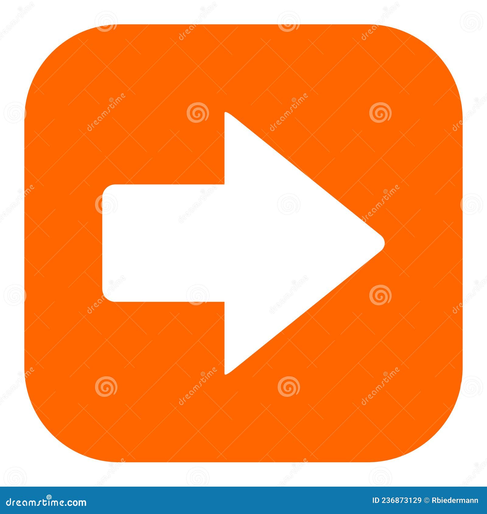 Right arrow and app icon stock vector. Illustration of symbol - 236873129