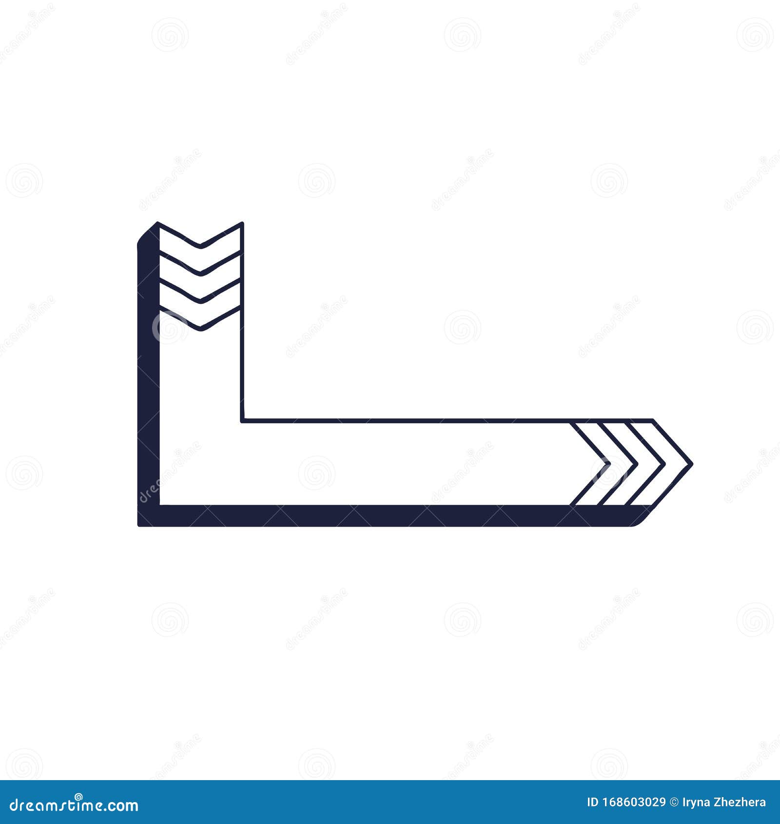 Right Arrow Icon with Fast Speed Effect. Vector Illustration Designed ...