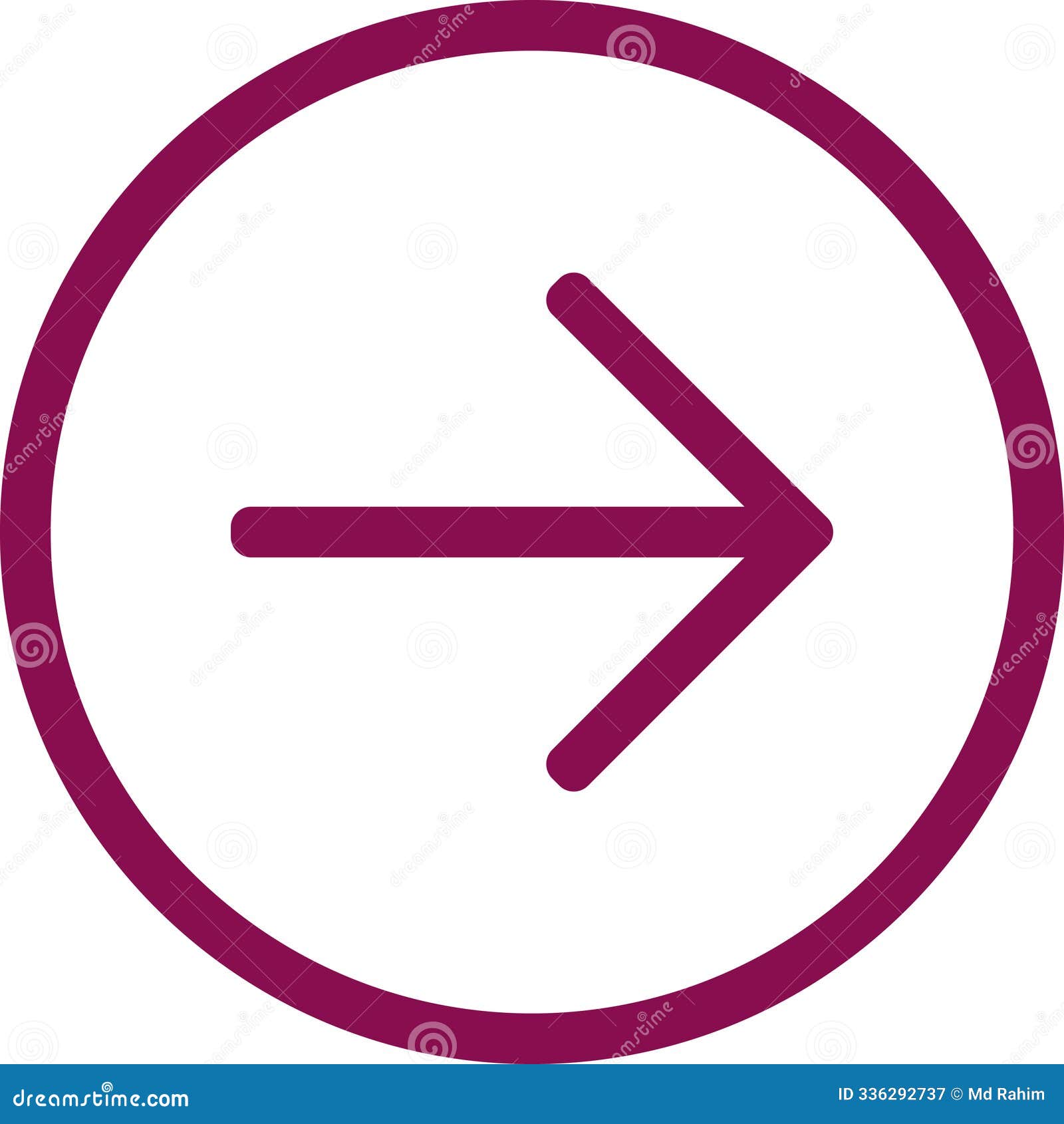 Right Arrow Next Button . Pink Arrow Icon Vector Pro Vector Stock ...