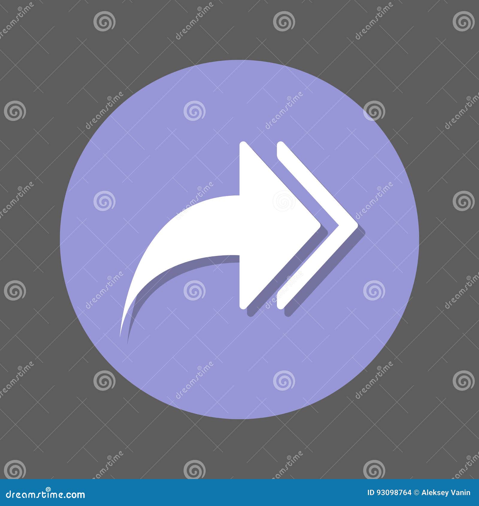 Set Of Arrows, Forward And Back. Black Arrow Icons And Pictograms ...