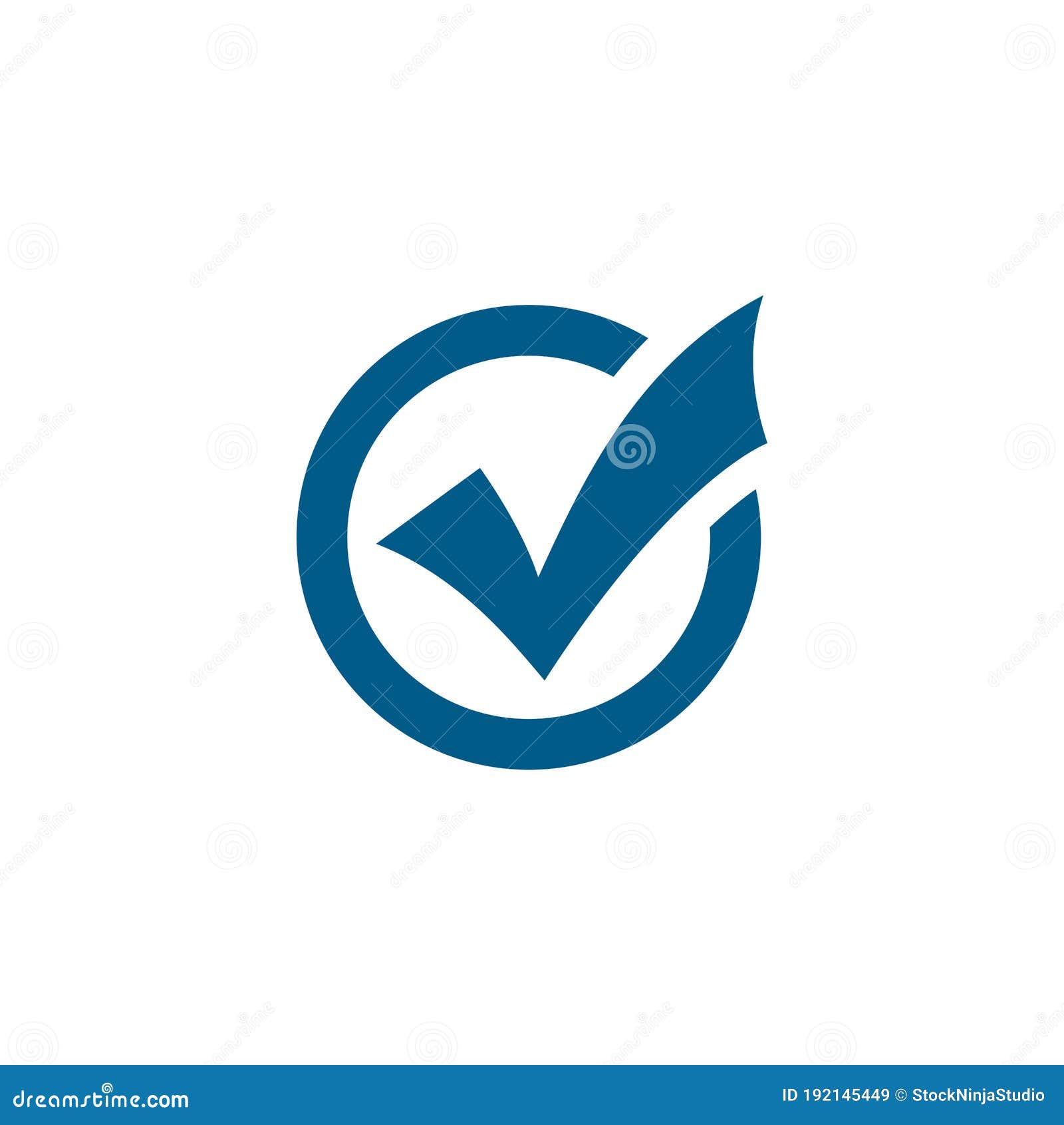 Right Blue Icon on White Background. Blue Flat Style Vector ...