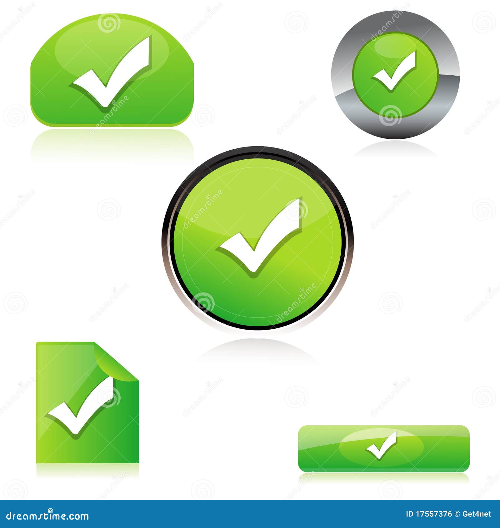 Right button stock vector. Illustration of element, correct - 17557376
