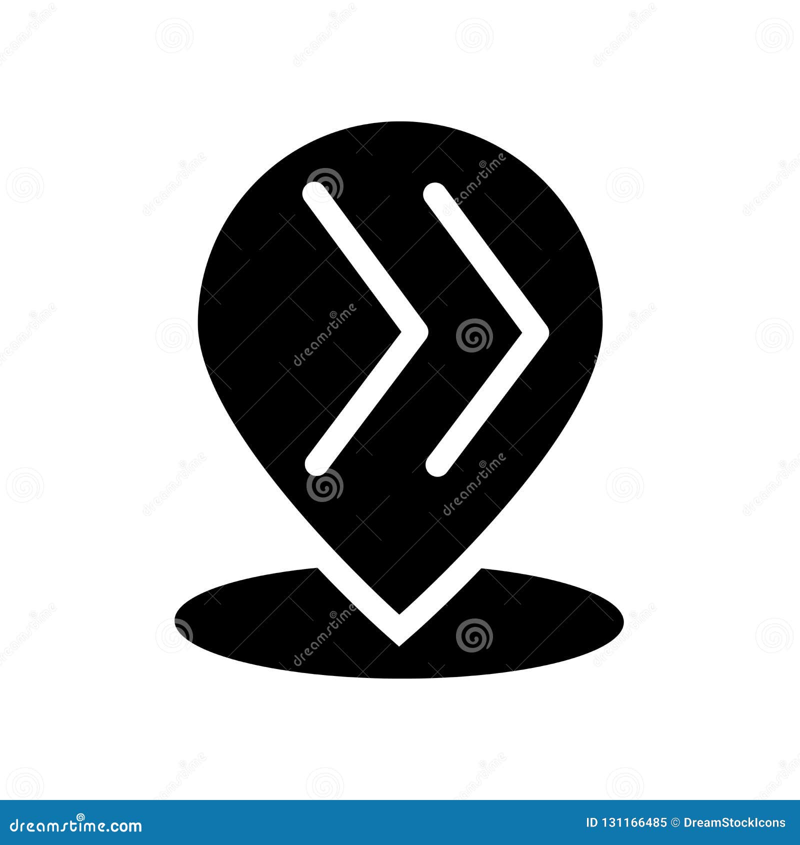 Right Chevron Icon Vector From Essentials Ui Concept. Thin Line ...