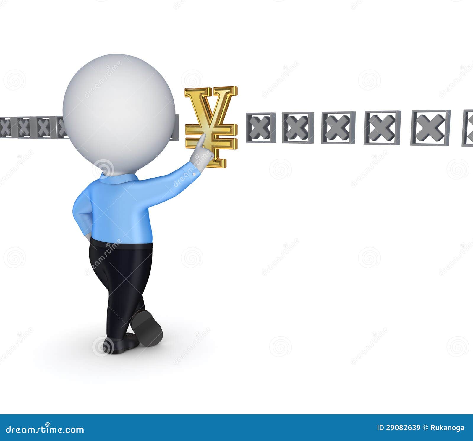Right choice concept. stock illustration. Illustration of exchange ...