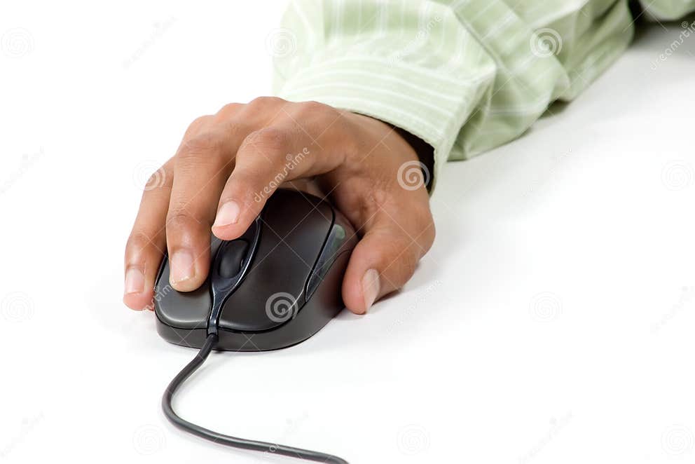 Right Click on Computer Mouse Stock Image - Image of white, mouse: 11831807