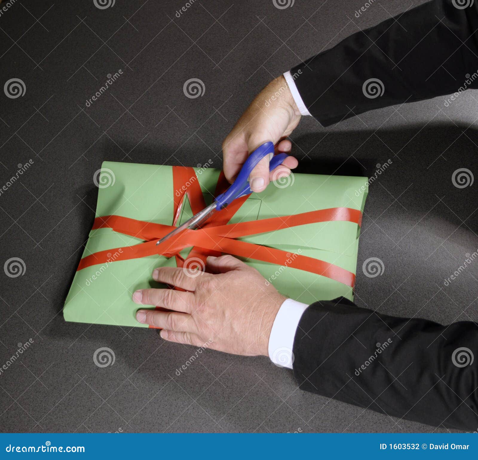 Right Cutting through Red Tape Stock Photo - Image of opening, concept ...