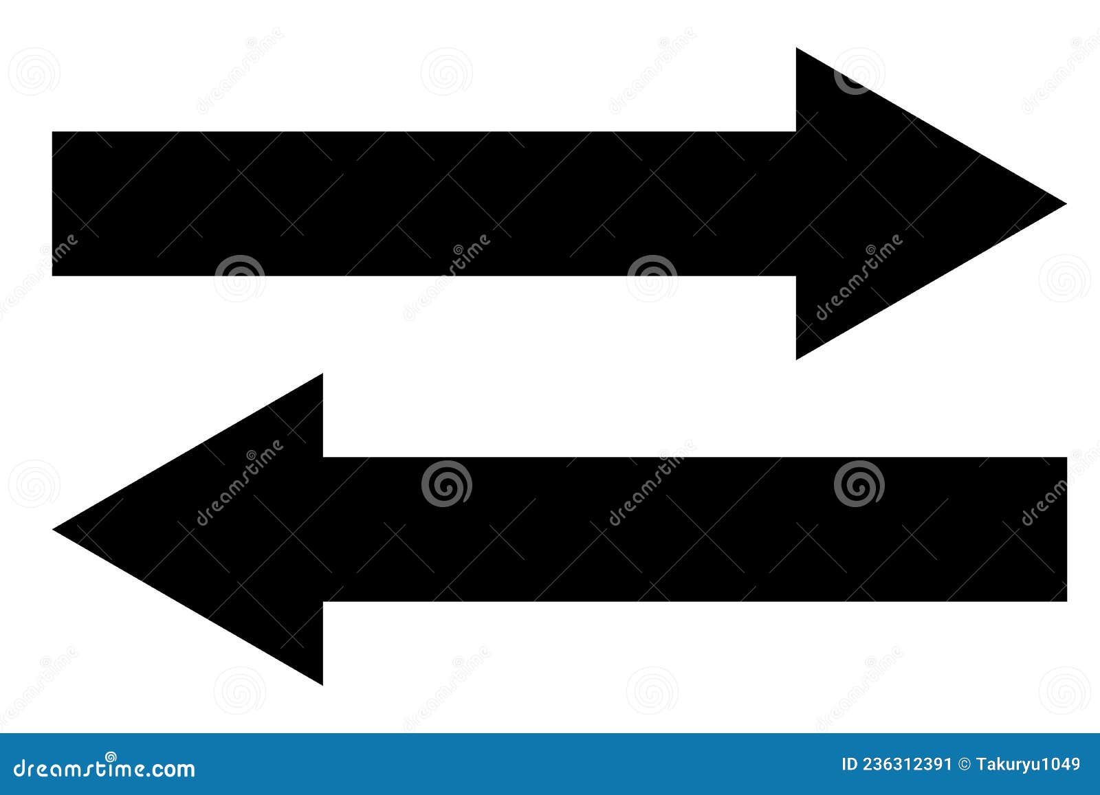 Right Direction and Left Direction Arrow Icon. Vector. Stock Vector ...