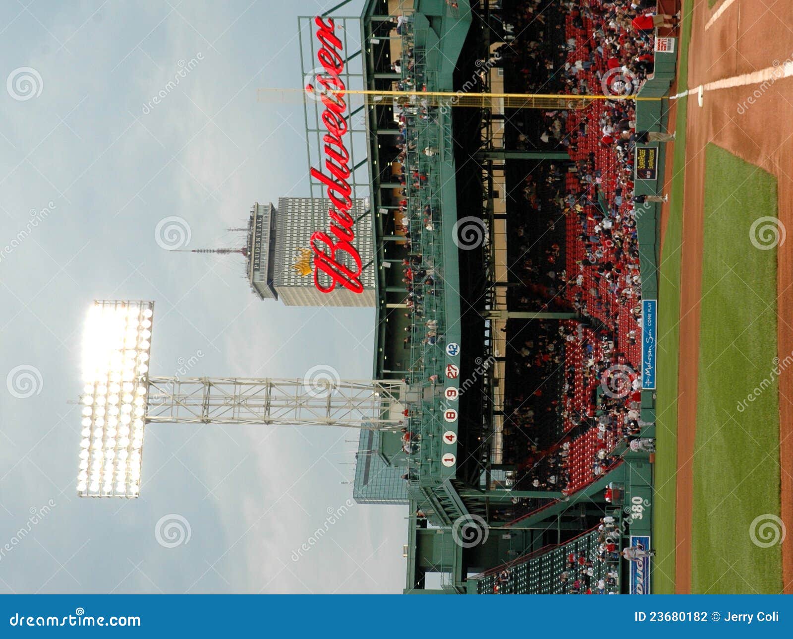 Right Field Line Fenway Park, Boston, MA Editorial Photography - Image ...