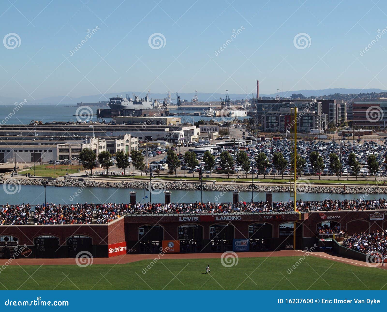 Right Fielder Stands Ready in Outfield Editorial Image - Image of ...